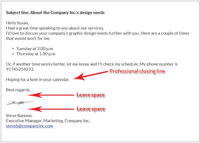 How To End An Email Professionally To Leave An Unforgettable Impression